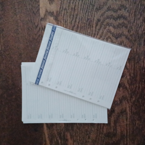 filoFAX | Office | Filofax A5 Address Sheets | Poshmark